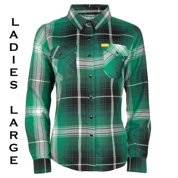 DIXXON | Tops | Dixxon The Reilly Flannel Shirt Womens Large | Poshmark